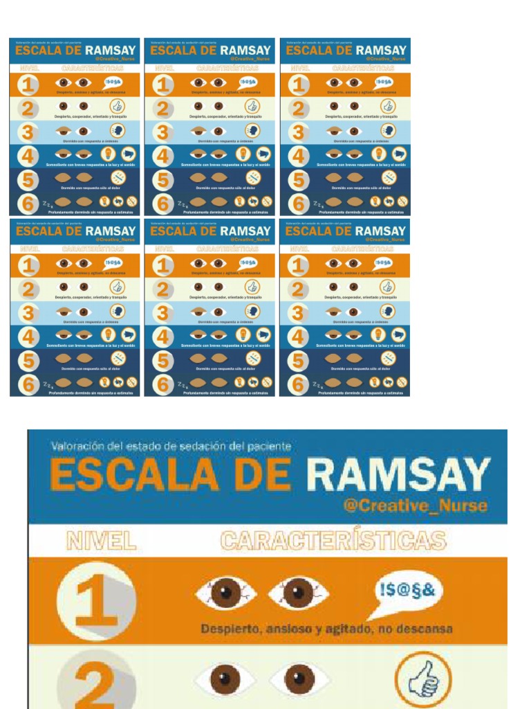 Escala Ramsay Valores | PDF