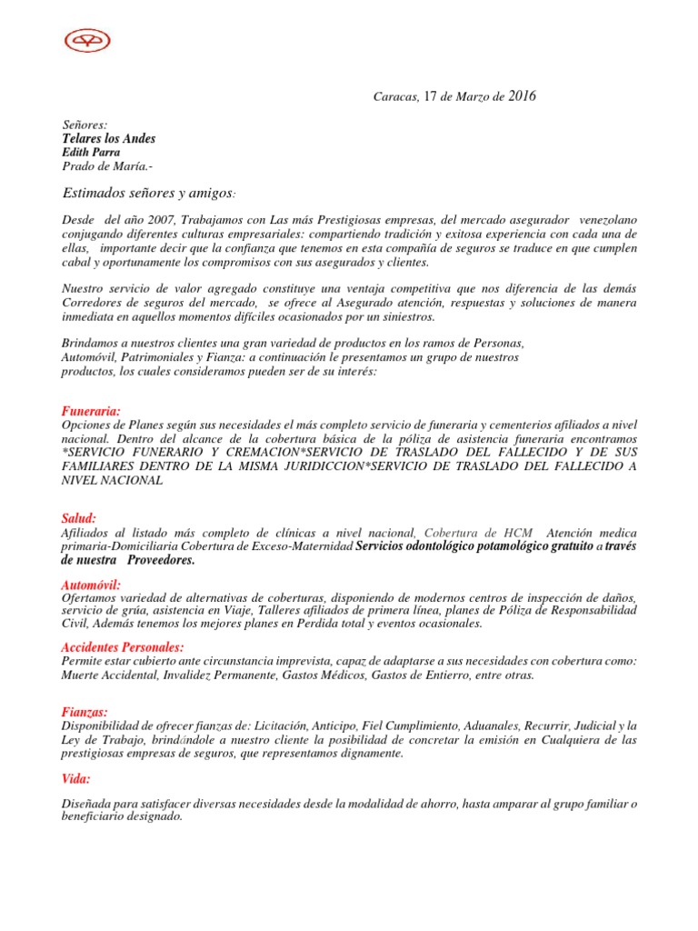 1-CARTA FUNERARIA OTROS PRODUCTOS 17-03-2016. (Downloaded With ...