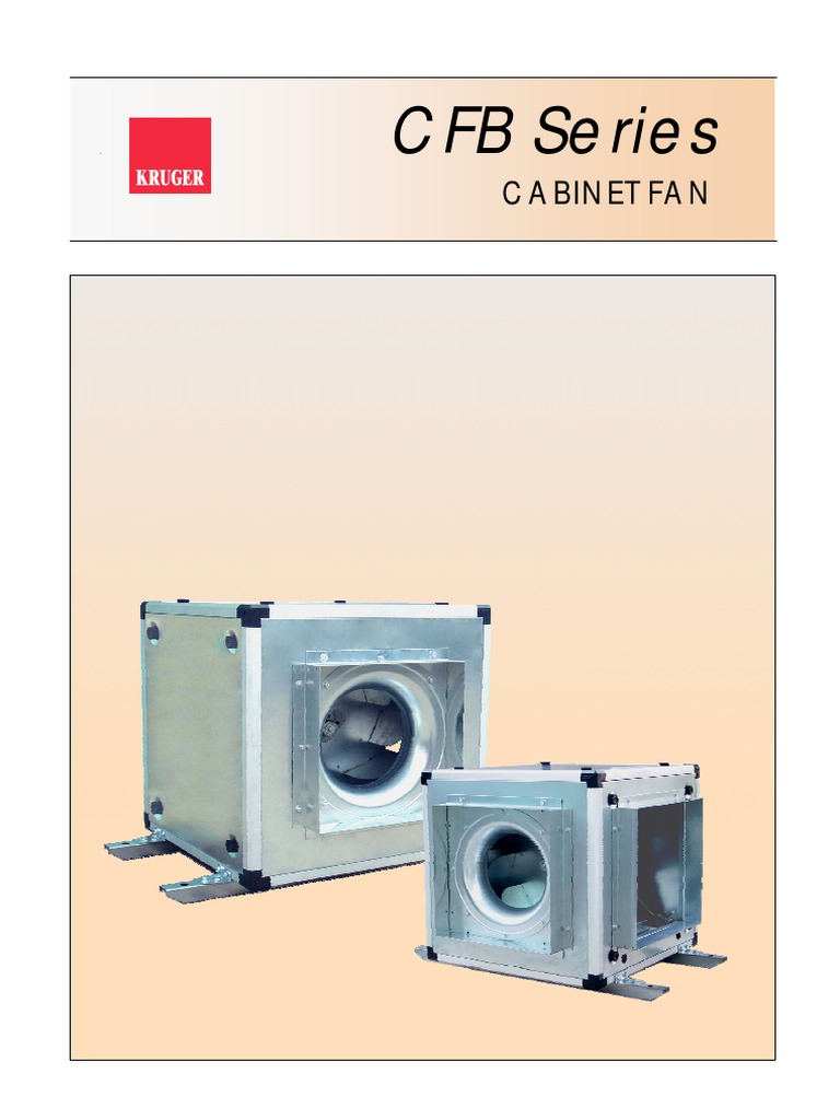 Krueger Exhaaust Fan | PDF | Manufactured Goods | Electrical Engineering