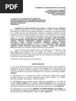 Formato de Divorcio Voluntario Estado de Mexico | PDF | Derecho