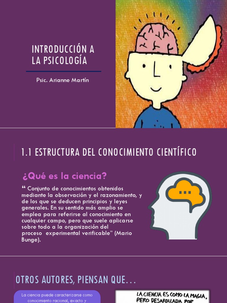 La Psicología Como Ciencia | PDF | Comportamiento | Science