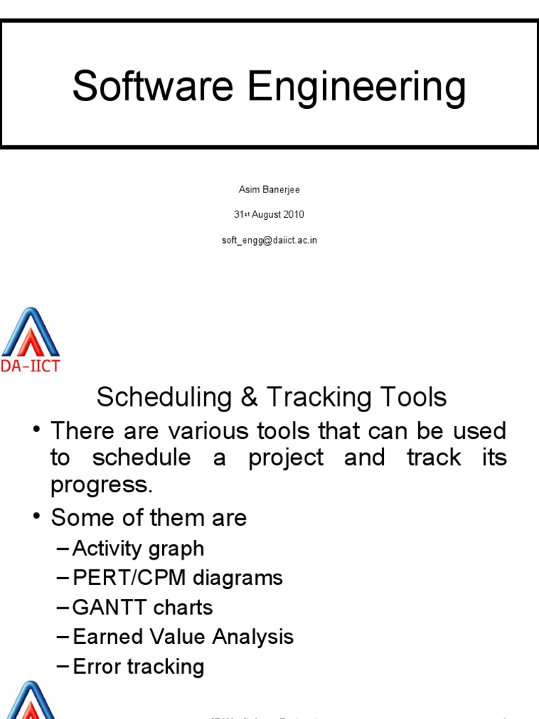 Soft Engg Lecture09 | PDF | Computing | Areas Of Computer Science