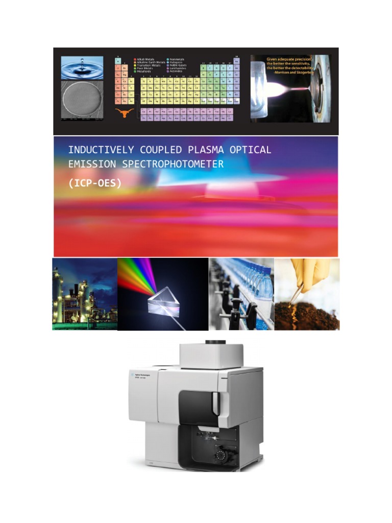 Icp Oes | PDF | Emission Spectrum | Electromagnetic Radiation