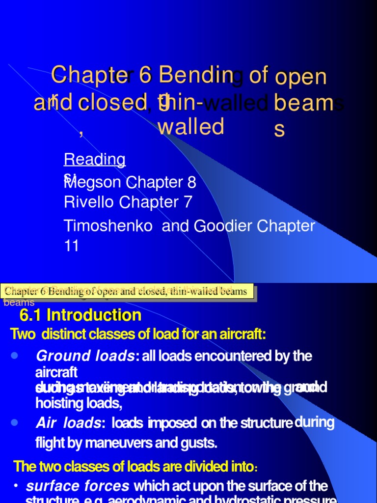 Bending of Open Section Beams | PDF | Bending | Beam (Structure)