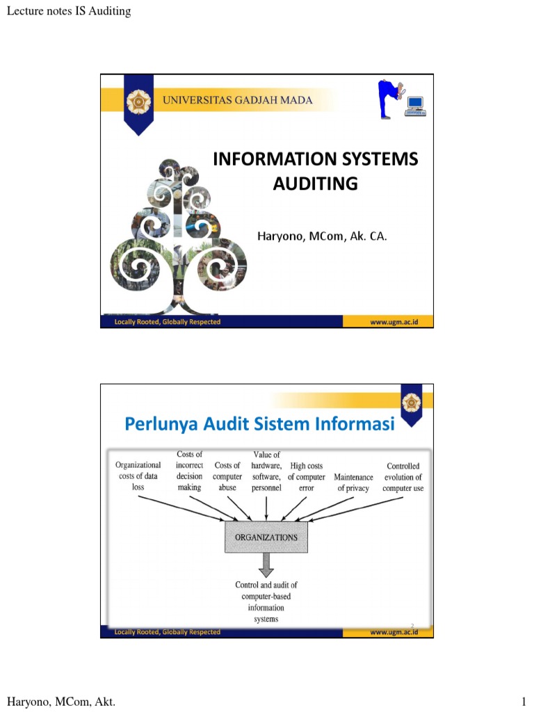 Information Systems Auditing: Perlunya Audit Sistem Informasi | PDF ...