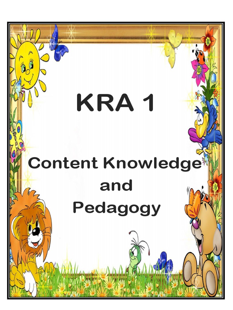 Content Knowledge and Pedagogy | PDF | Lesson Plan | Educational Assessment