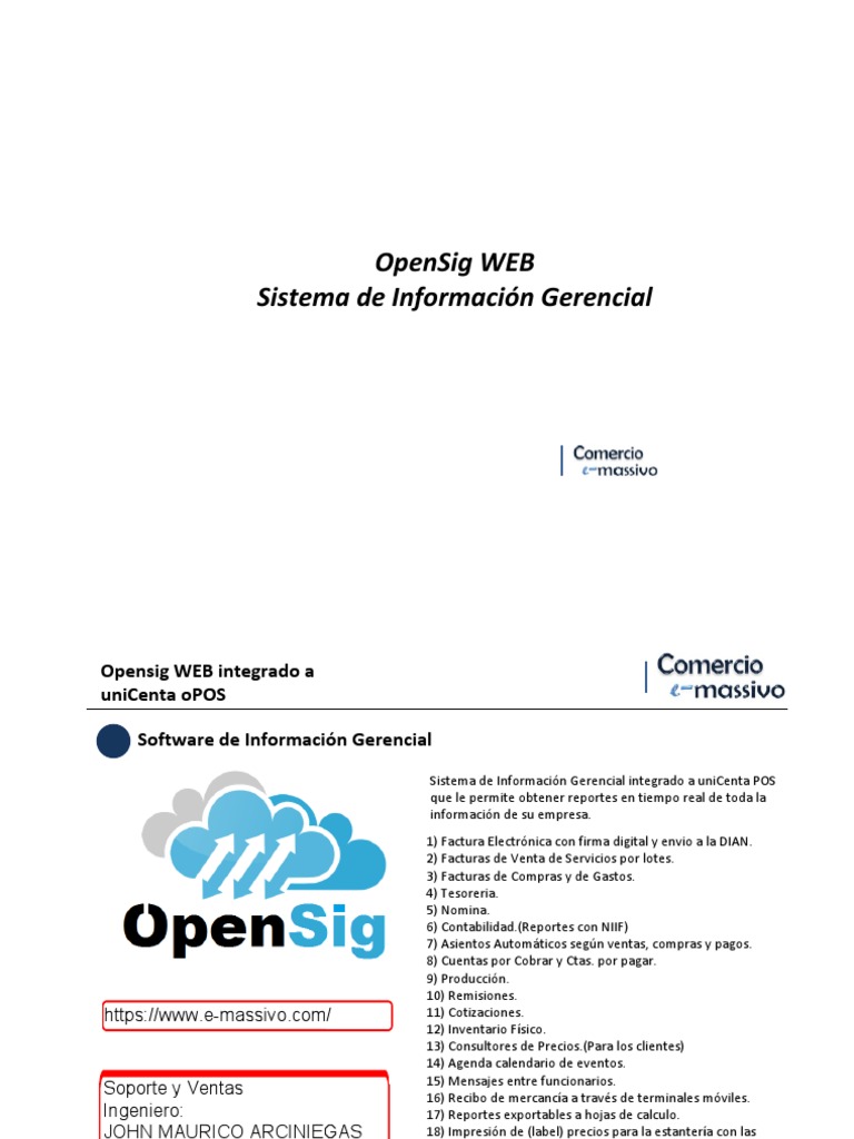 Manual OpenSig WEB | PDF | Point and Click | Php