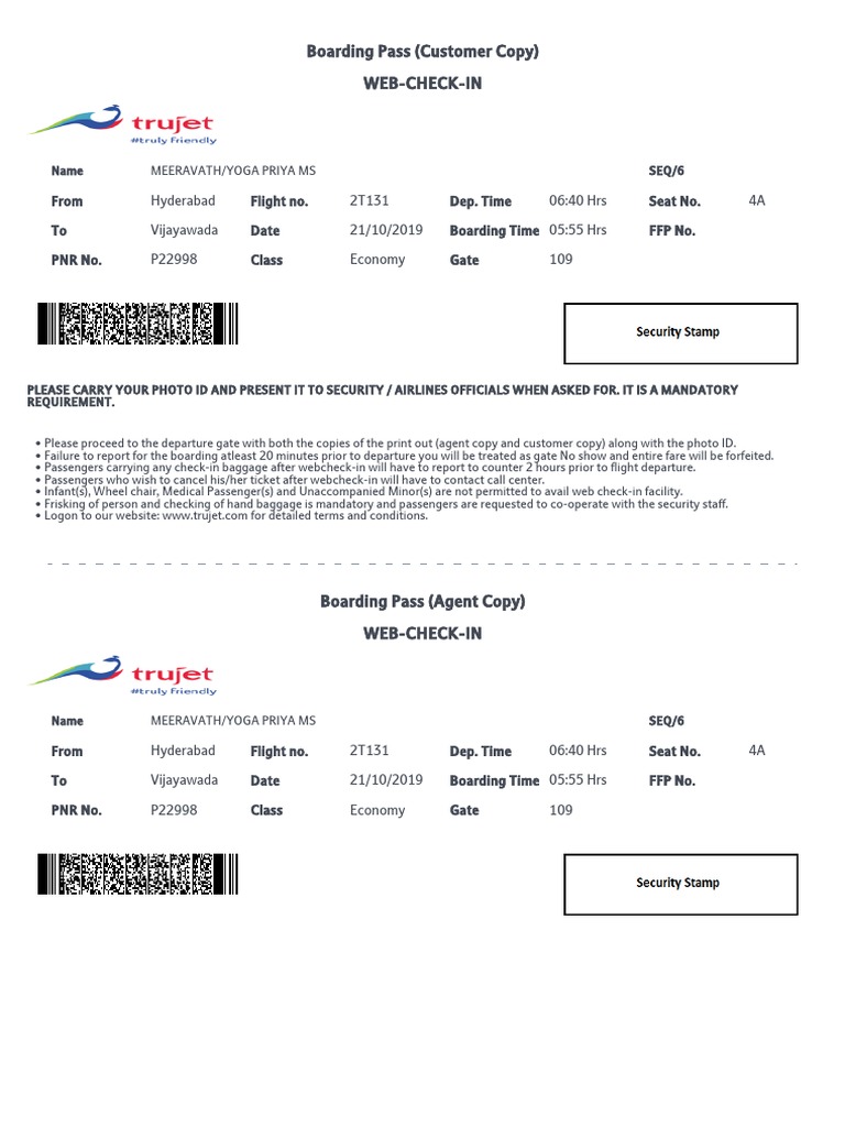 P22998 - BoardingPass 3 PDF | PDF