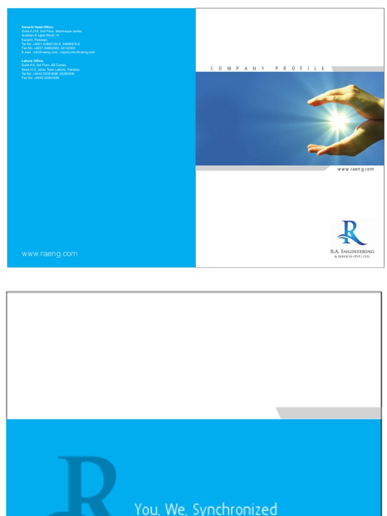 Ra Engineering Company Profile | PDF | Cogeneration | Diesel Engine