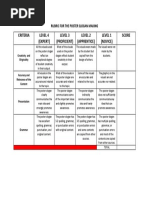 Rubric: Booklet Criteria Outstanding Proficient Consolidating Emerging ...