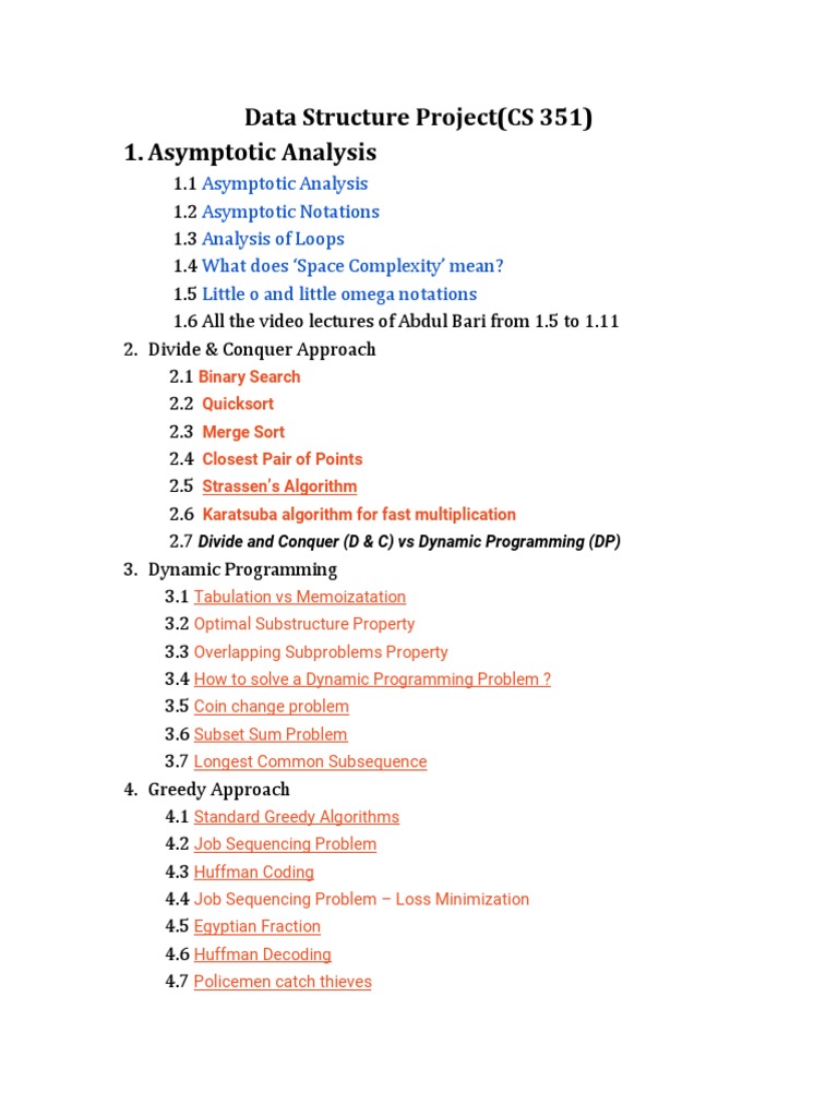 Data Structures and Algorithms Guide | PDF | Teaching Methods & Materials