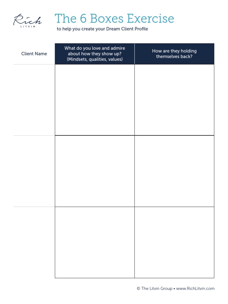 Rich Litvin 6 Boxes FINAL | PDF