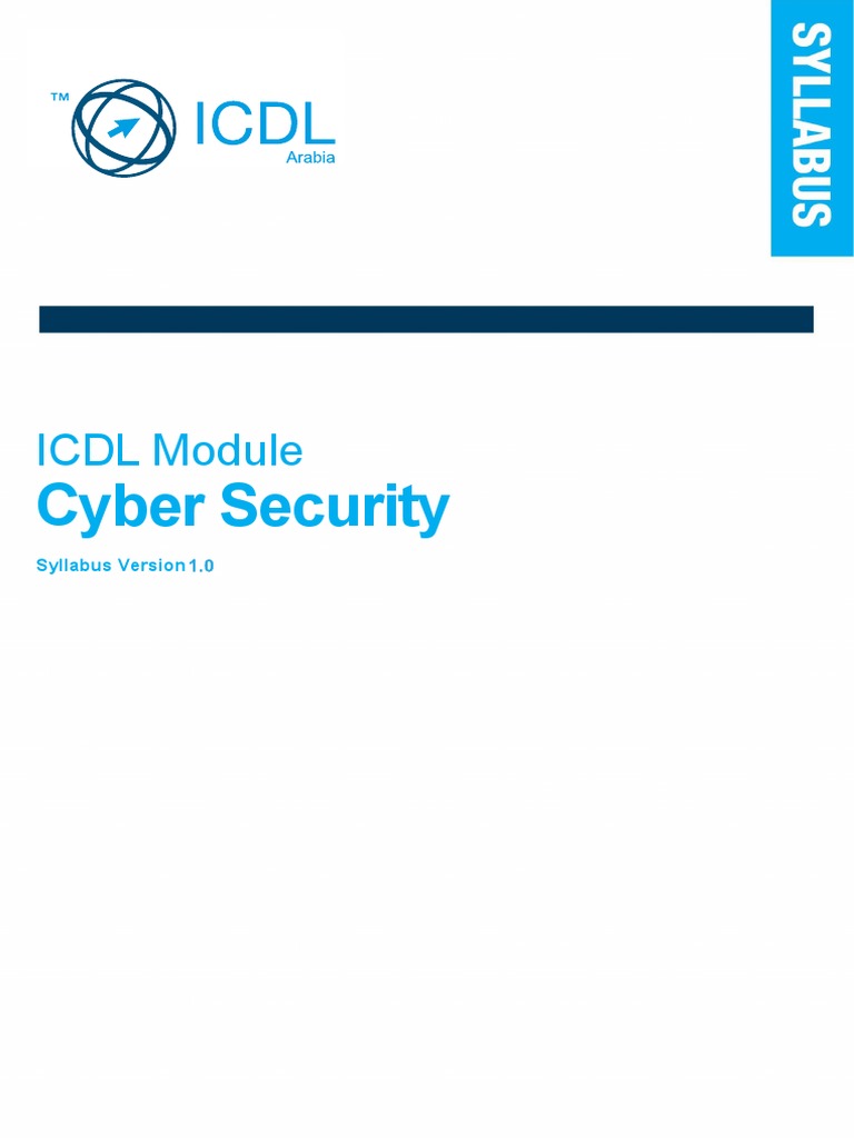 Cyber Security: ICDL Module | PDF | Malware | Wi Fi
