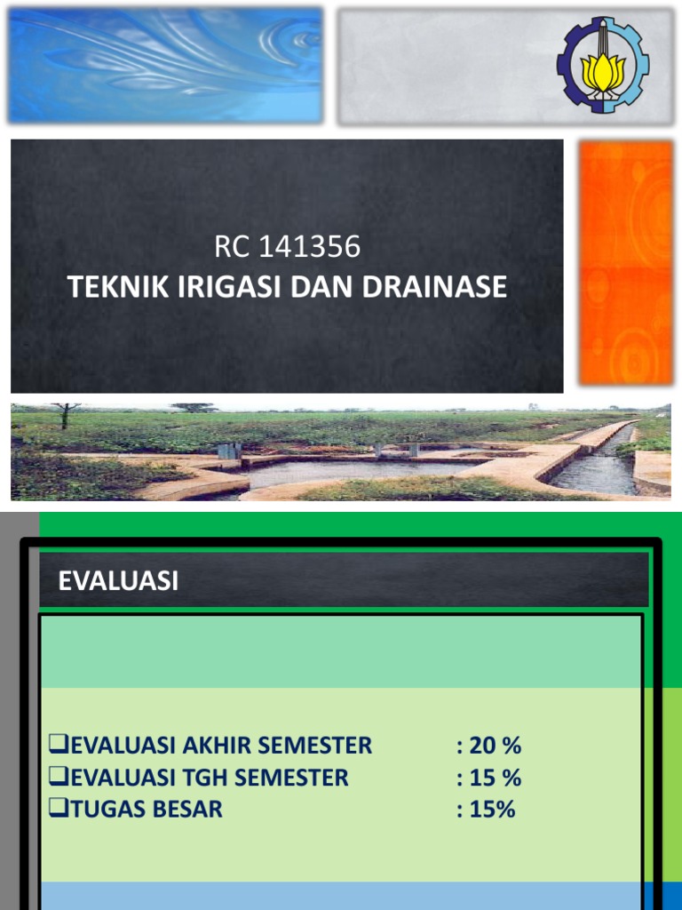 Modul 1 Pengantar Drainase Perkotaan PDF | PDF
