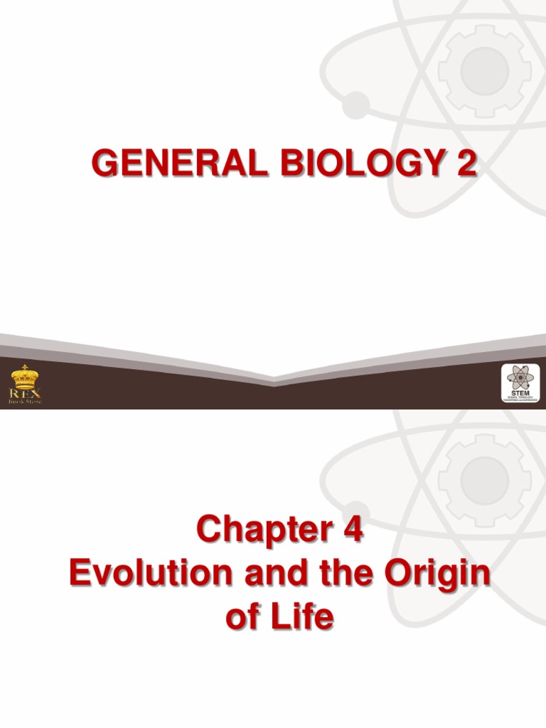 4 Evolution and The Origin of Life | PDF | Evolution | Abiogenesis