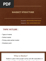 Market Structure Comparison Chart | PDF | Monopoly | Market Power