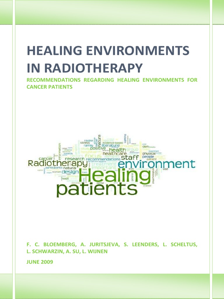Healingenvironments Radiotherapy | PDF | Evidence Based Medicine | Hospital