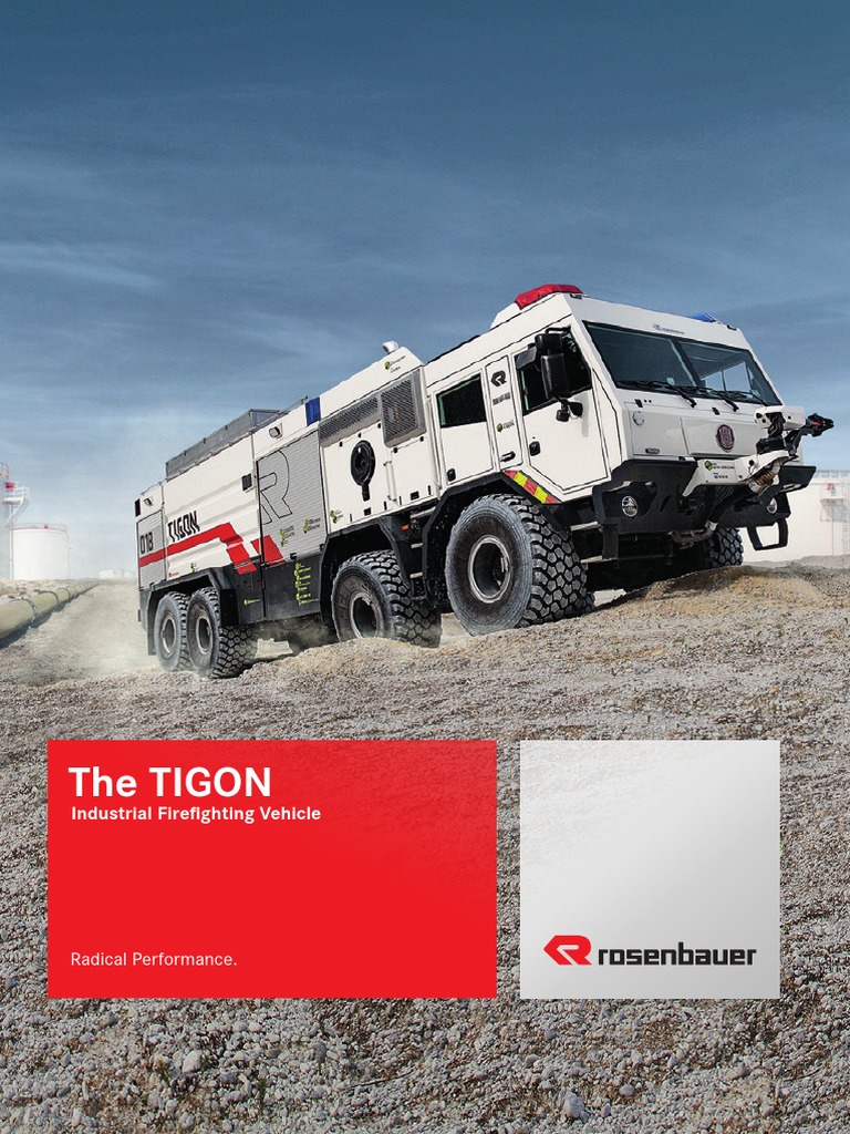 Rosenbauer TIGON: All-Terrain Fire Vehicle | PDF | Transmission ...