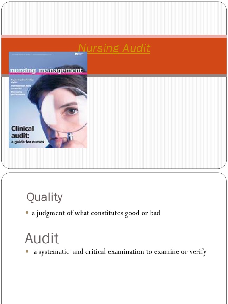 Nursing Audit | PDF | Audit | Health Care