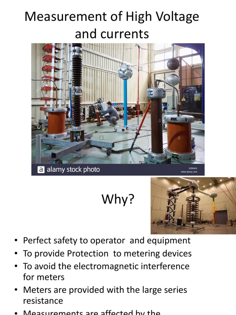 High Voltage Measurement Techniques | PDF | Electric Current | Capacitor