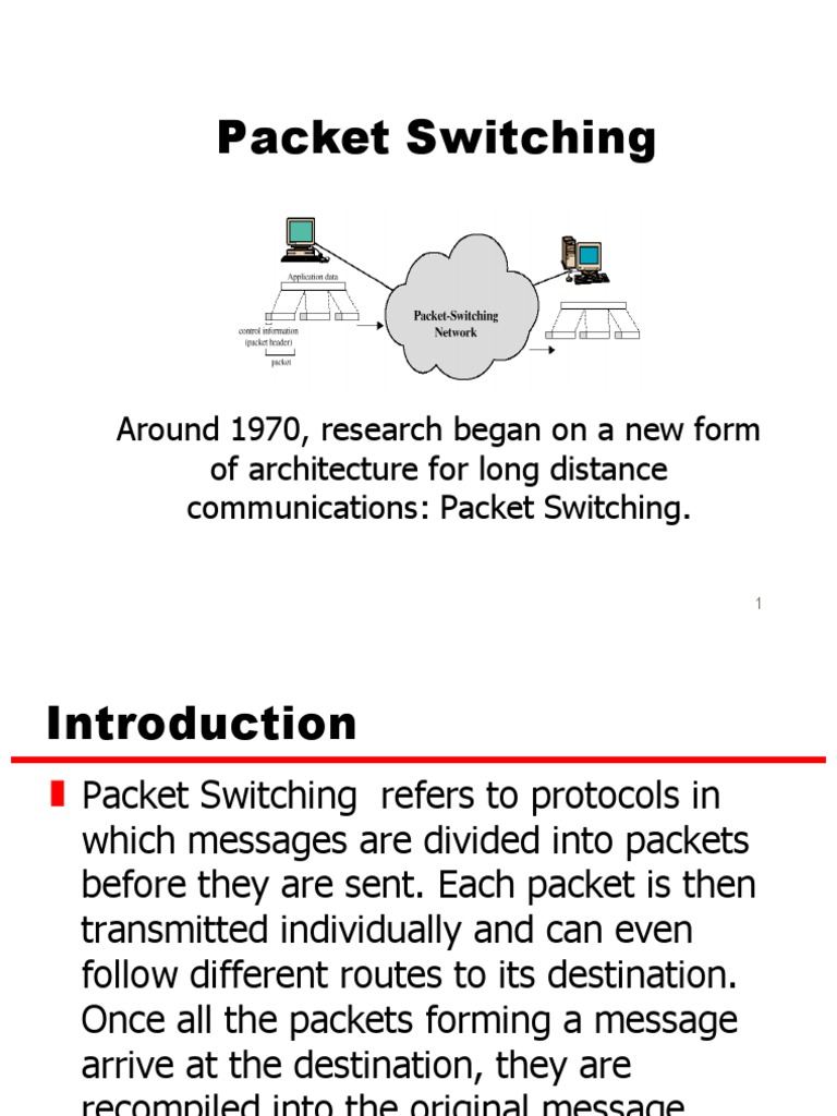 Packet Switching | PDF | Packet Switching | Routing
