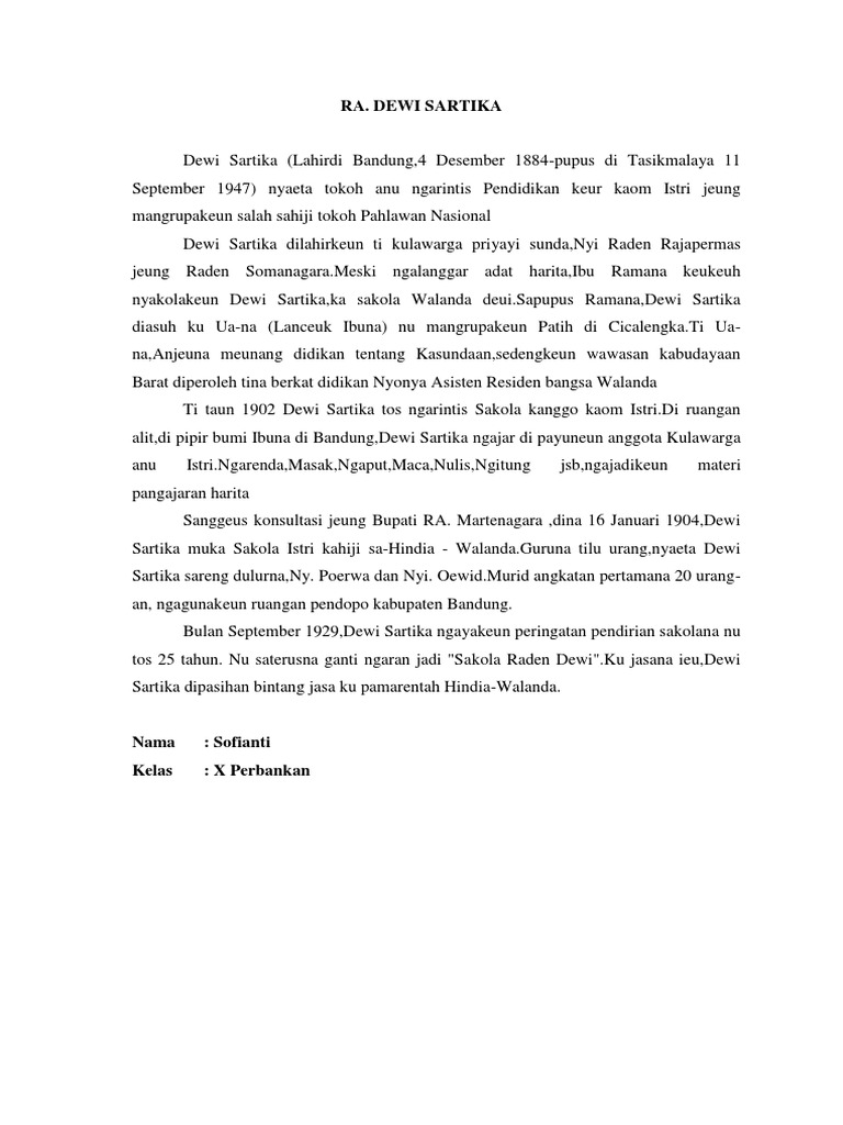 Biografi Pahlawan Bahasa Sunda Pdf