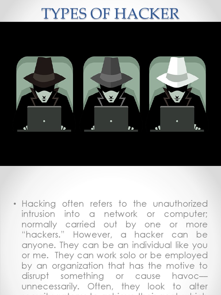 Exploring the Different Types of Hackers: Black Hat, White Hat, and ...