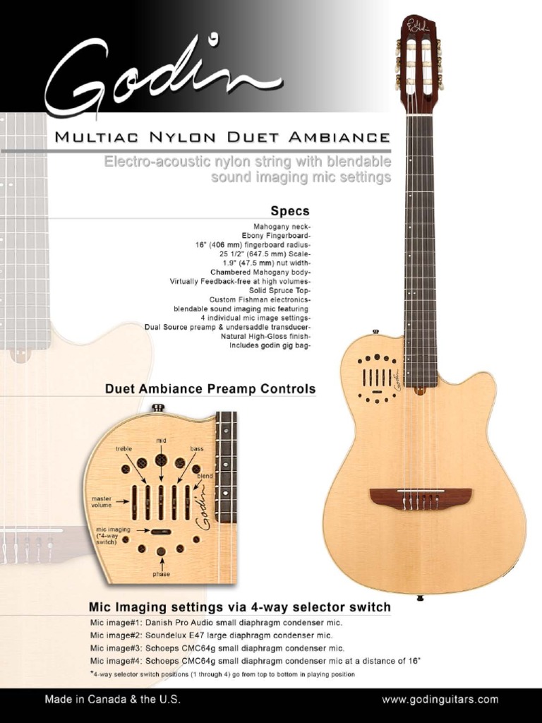 Godin Multiac | PDF