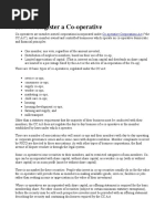 Co-op 1 Registration Checklist | PDF | Board Of Directors | Cooperative