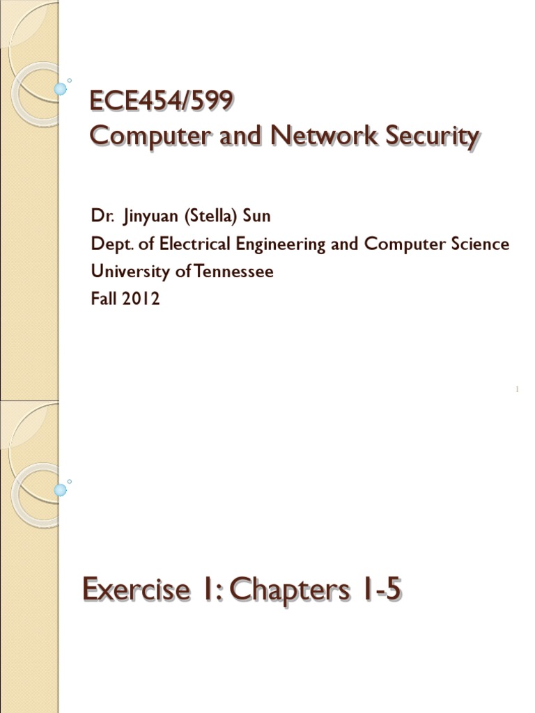 Exercise 1 | PDF | Cipher | Cryptography