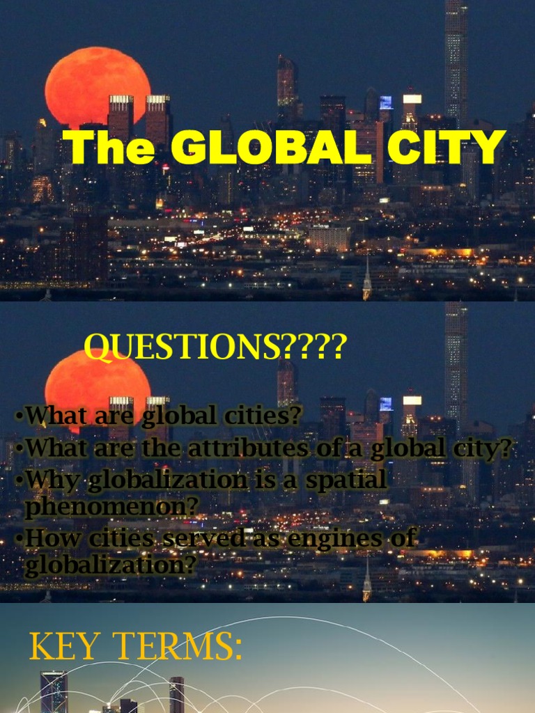 Global City 1 | PDF | Globalization | New York City