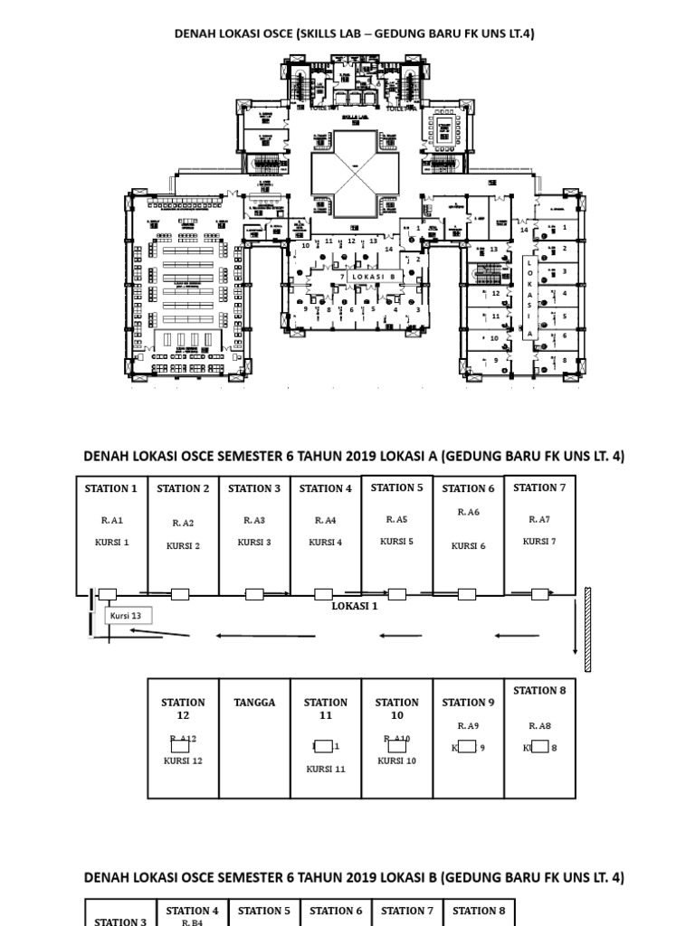 DENAH LOKASI Osce SMT 6 2019 | PDF | Disabled Sports | Sports