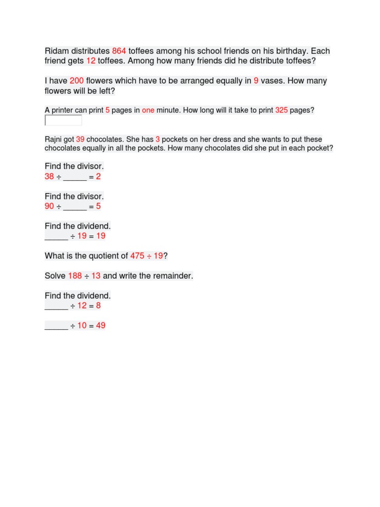 Math Question Paper | PDF
