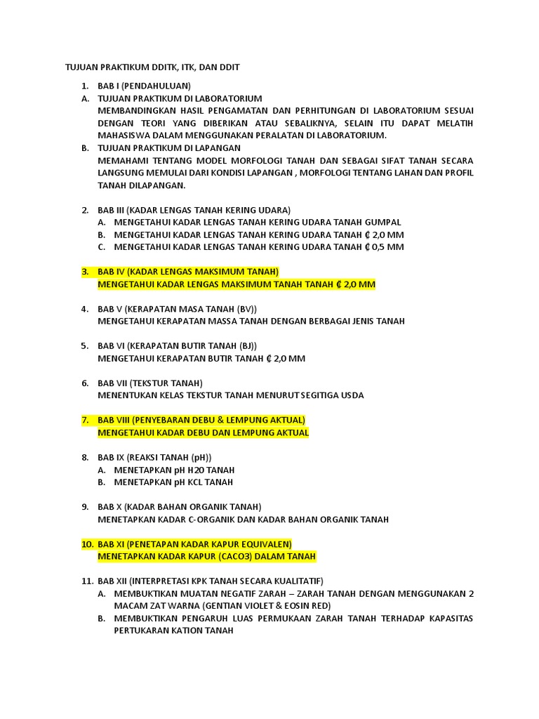 Tujuan Praktikum | PDF