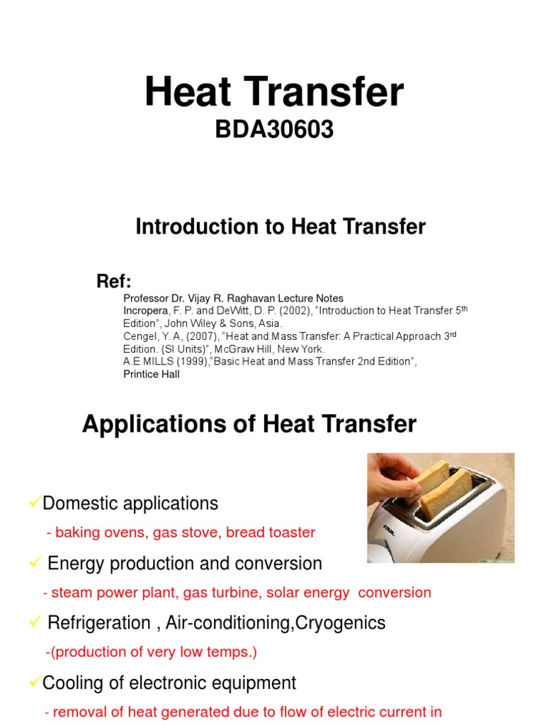 Heat Transfer Conduction | PDF | Heat Transfer | Thermal Conduction