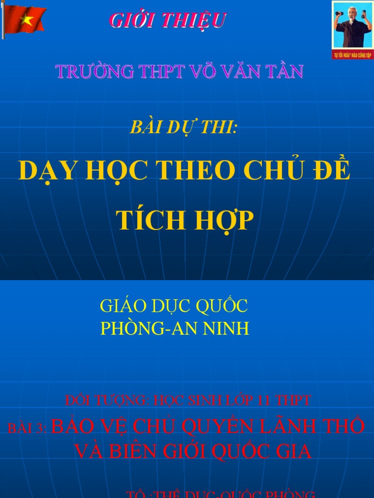 Bai 3 Bao Ve Chu Quyen Lanh Tho Va Bien Gioi Quoc Gia | PDF