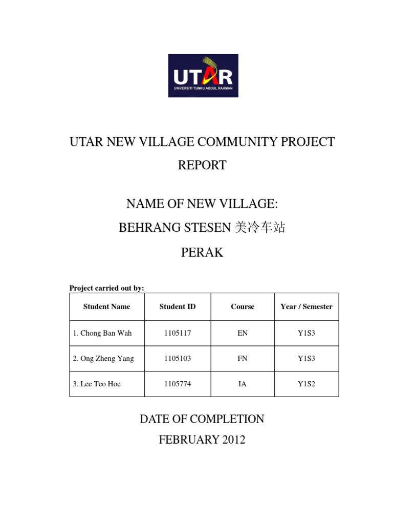 Behrang Station | PDF