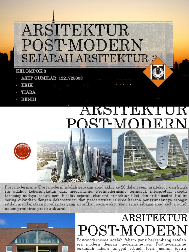 Arsitektur Post Modern | PDF