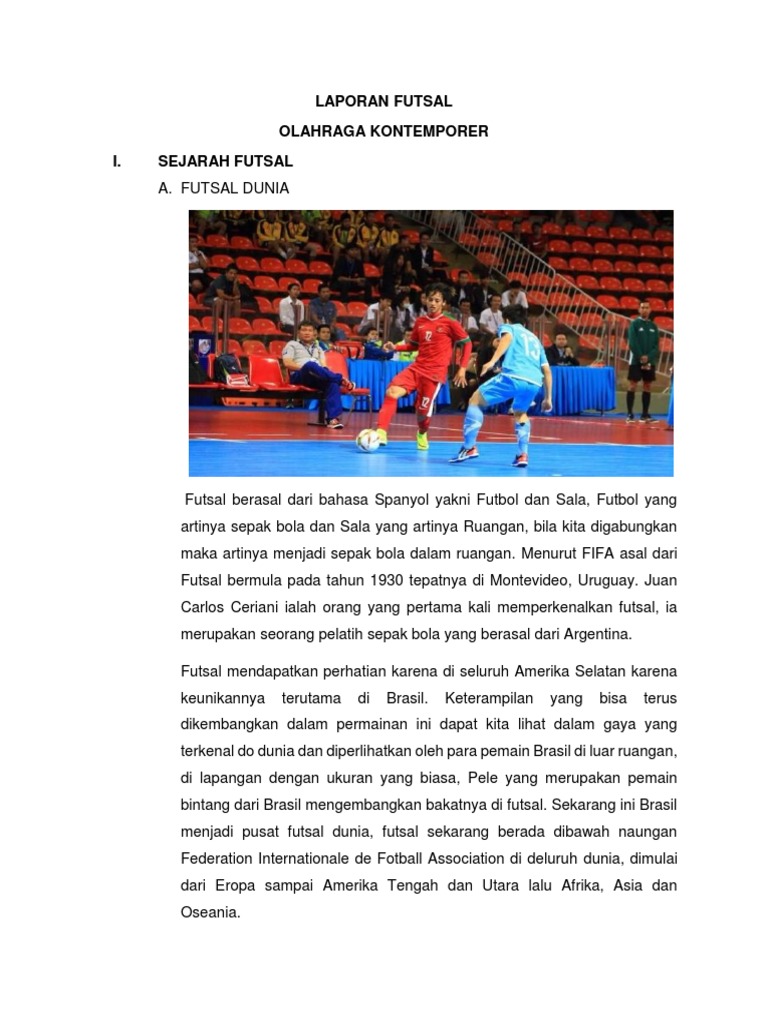 Laporan Futsal | PDF