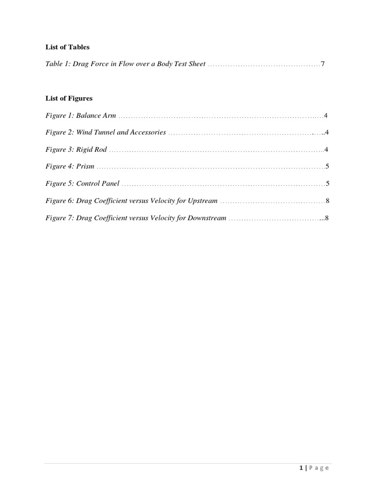 Final Lab Report Drag Force | PDF | Drag (Physics) | Fluid Dynamics