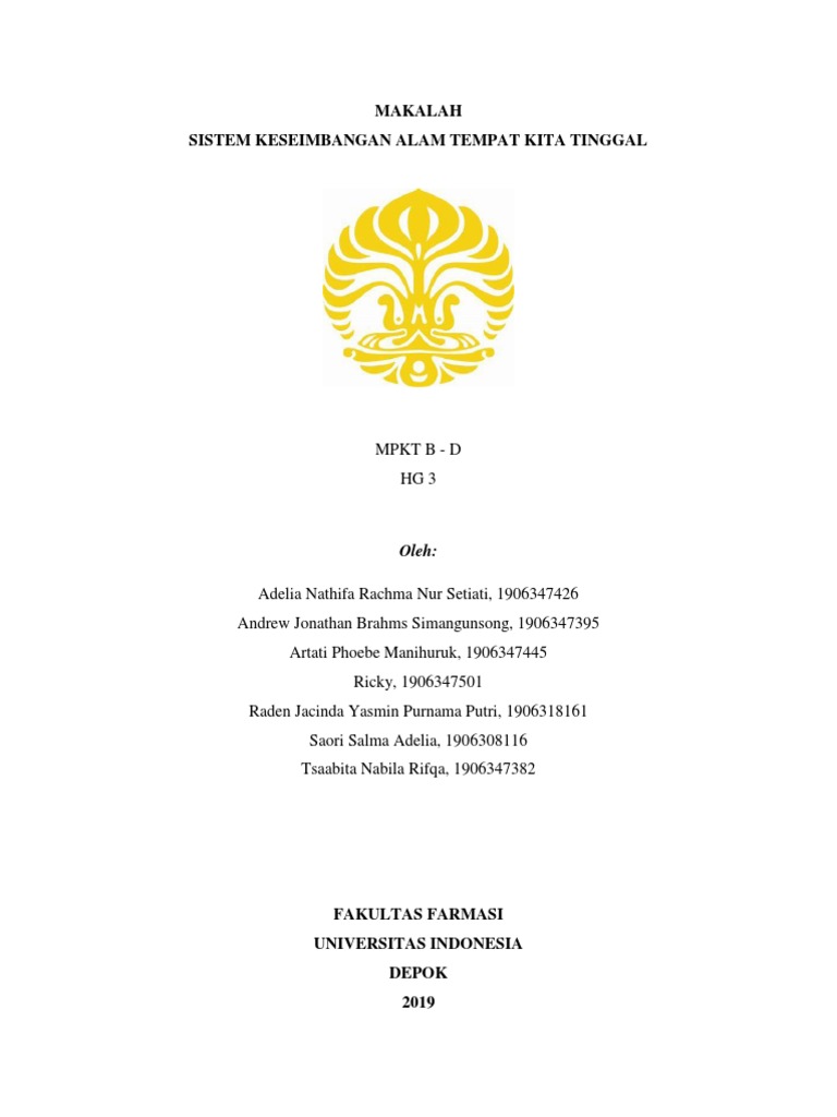 Makalah MPKT B | PDF