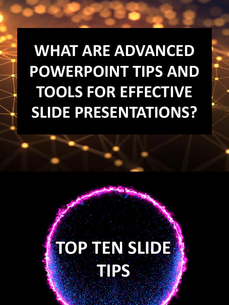 What Are Advanced Powerpoint Tips and Tools For | PDF | Typefaces | Serif