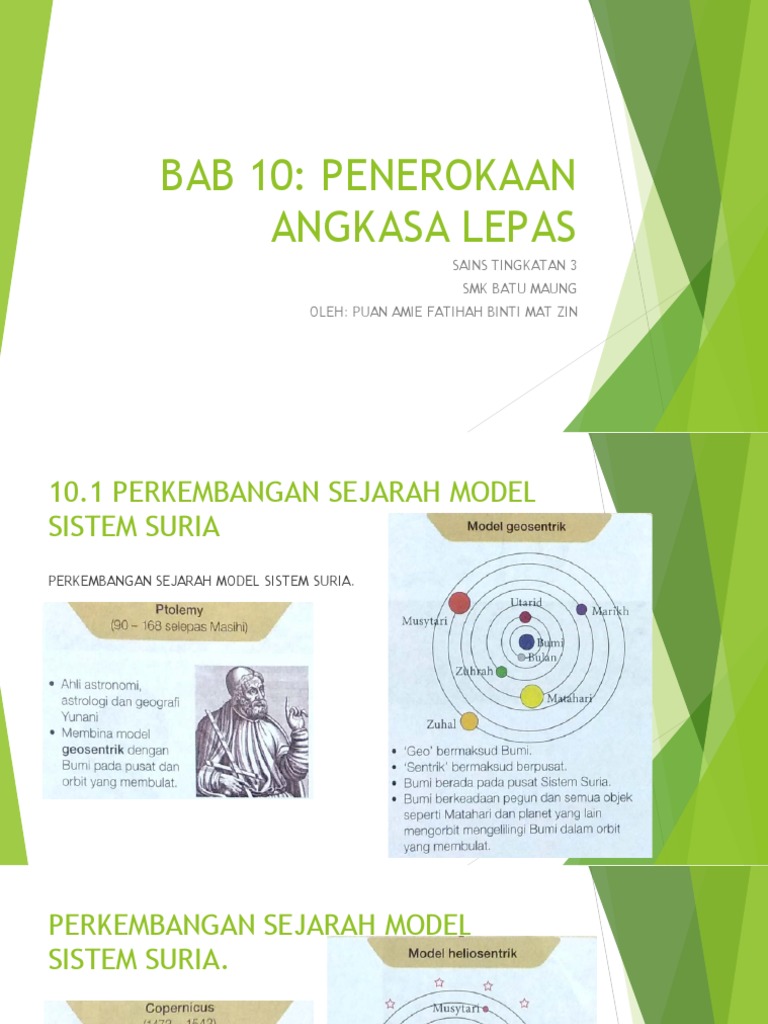 Bab 10 - Penerokaan Angkasa Lepas | PDF