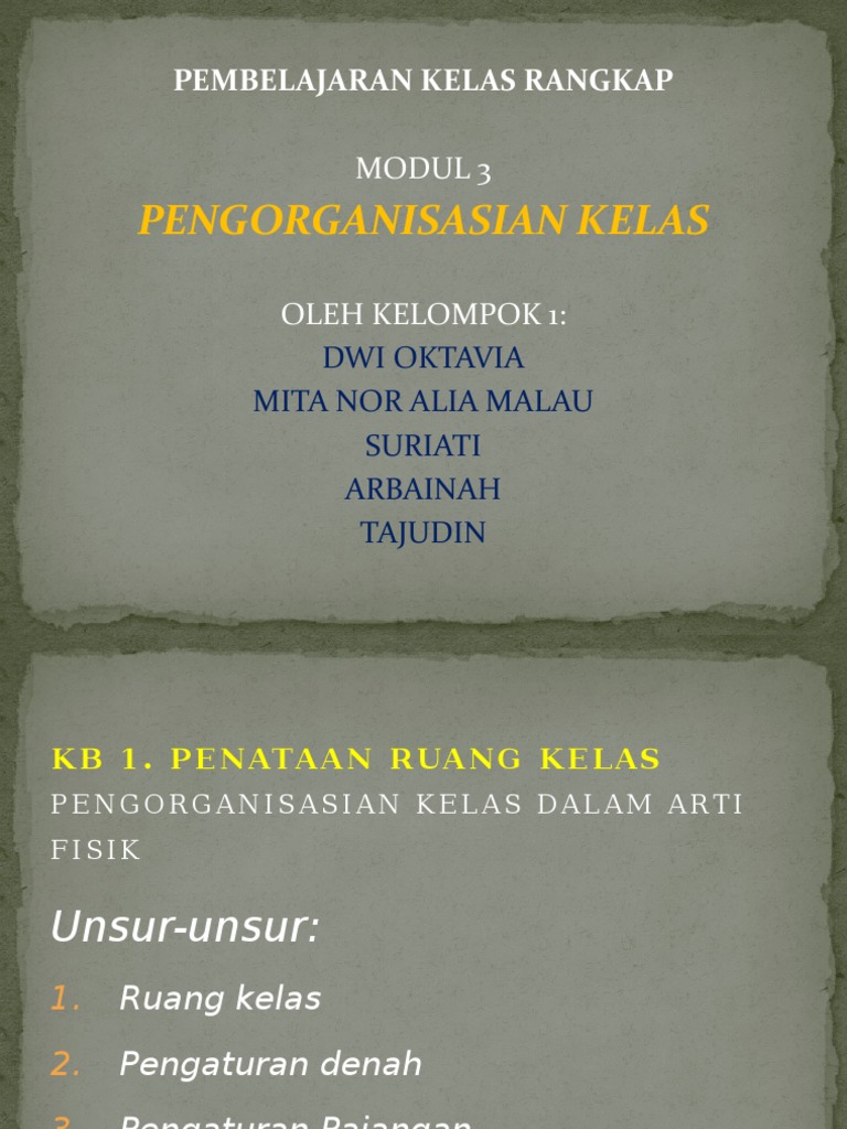 Modul 3 PKR KLP 1 | PDF