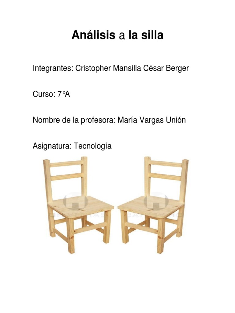 Análisis a La Silla (1) | Silla | Naturaleza