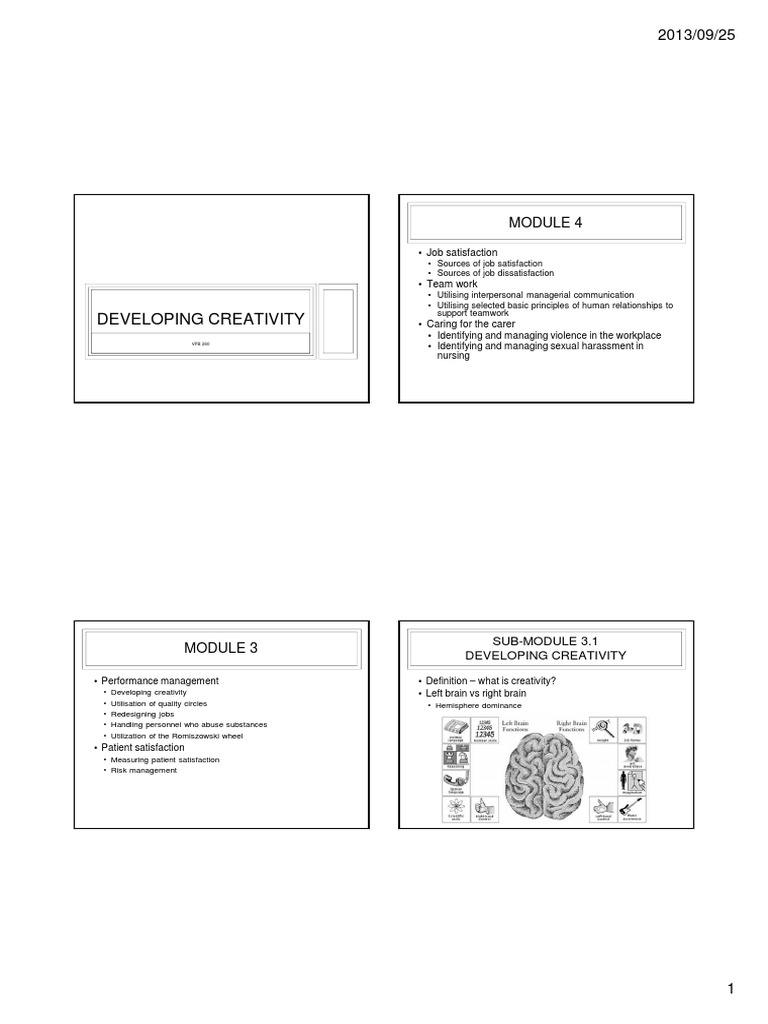 Creativity | PDF | Creativity | Psychological Concepts