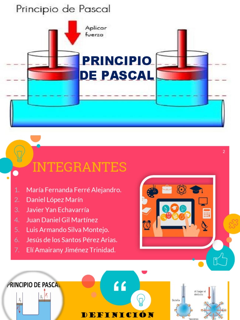 Principio de Pascal | PDF | Presión | Gases
