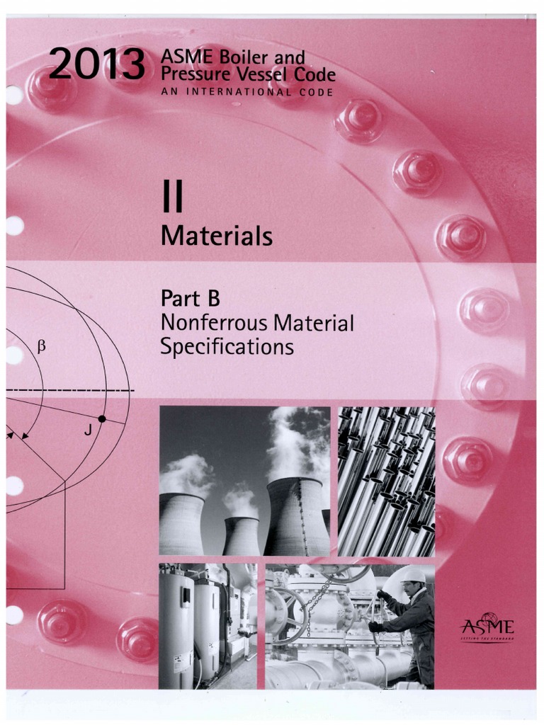 ASME Section 2B - Materials - Nonferrous Material Specifications PDF | PDF