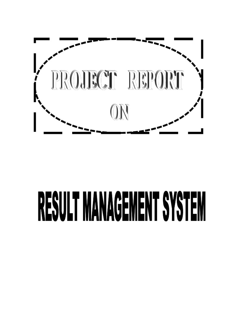 Result Management System Mini Project | PDF | Feasibility Study ...