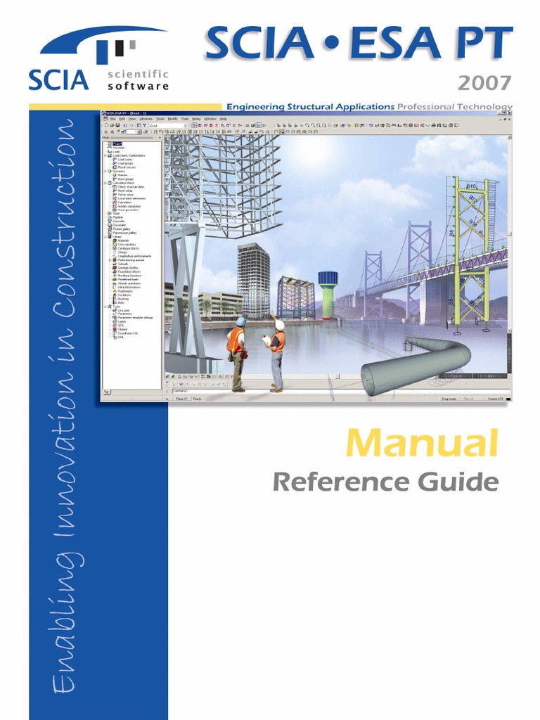 SCIA - Manual Reference Guide - ENU | PDF | Menu (Computing) | Databases